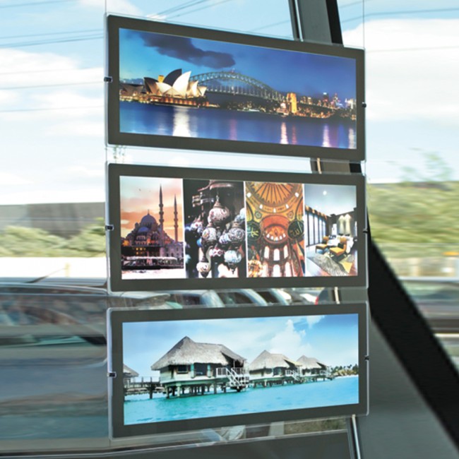 Porte-affiche MIRA grand format - Porte-affiche LED et Plexi - LES ...