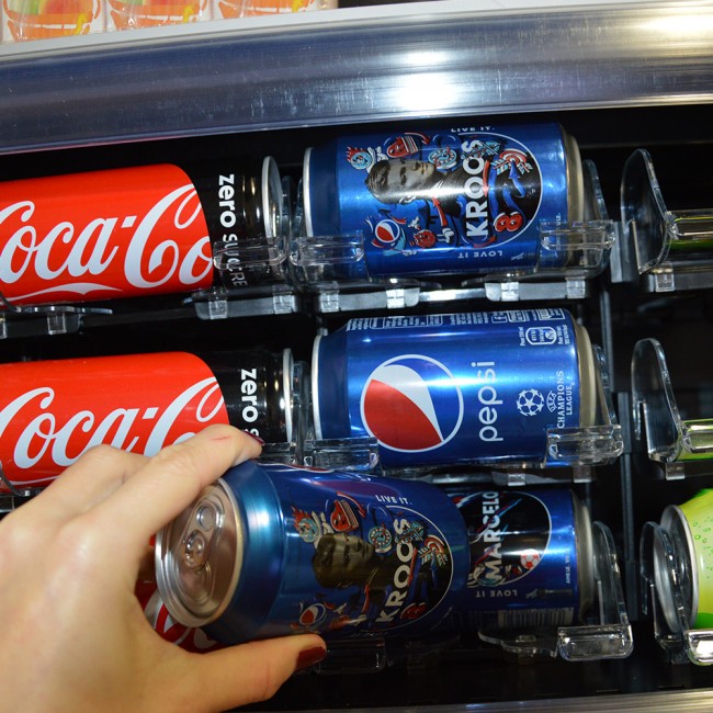 Can slide - Gestion automatique des facings - MERCHANDISING